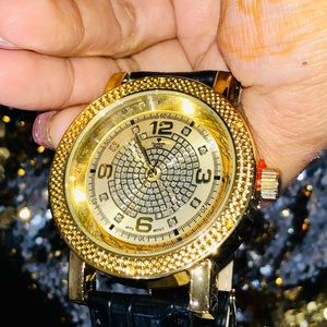 Accessories | Mens Custom Made Real Diamond Watch Best Gift Ever Huge ...